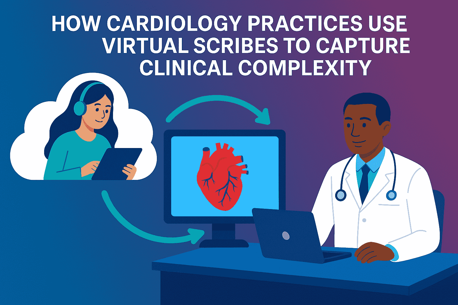How Cardiology Practices Use Virtual Scribes To Capture Clinical Complexity